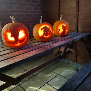 Jack-o-lantern Letters Create Custom Pumpkin Words With | Etsy