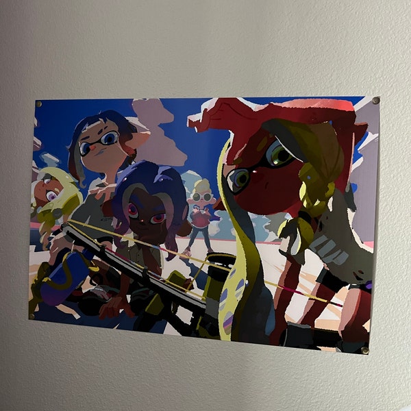 Splatoon 3 Artwork - Poster 13x19 - Etsy