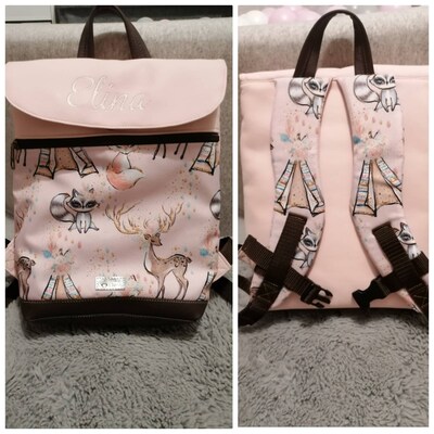 Kids Backpack Indiana Girls Toddler Backpack Kitarucksack Personalized ...