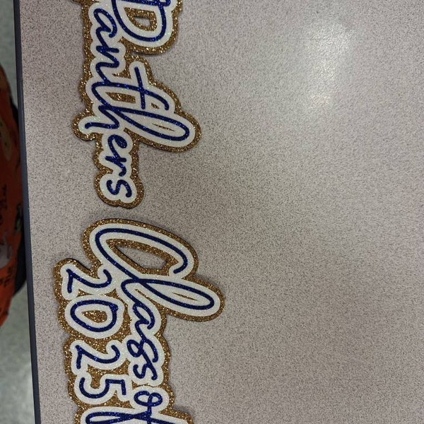 WILDCATS Mascot Iron on Patch White and Blue Sequin Patch Wildcats Kentucky Patch - Etsy