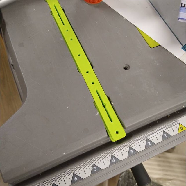 Perfect Fit Miter Bars Runners for Ryobi RTS20 RTS21 RTS11 RTS12 RTS22 RTS23 Table Saws With Tabbed Miters 3D Printed Etsy