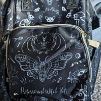 Baby Bat Diaper Nappy Bag Pastel Goth Baby Bag Goth Backpack Goth Purse ...