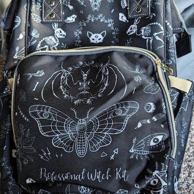 Baby Bat Diaper Nappy Bag Pastel Goth Baby Bag Goth Backpack Goth Purse ...