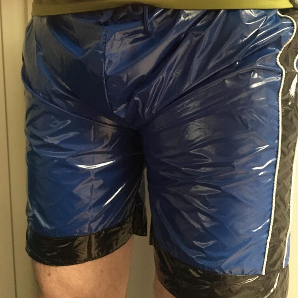 Sport Sprinter Shorts Retro Shorts Shiny Satin - Etsy