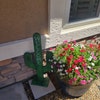 Cactus Sign Wood Cactus Front Door Sign Standing Cactus Sign Front Door ...