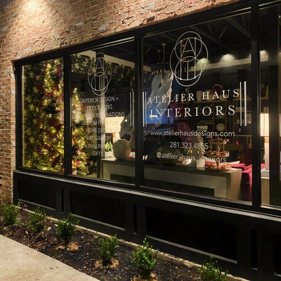 Your Custom Boutique Sign Decal / 6 Year Outdoor Rating / Your - Etsy