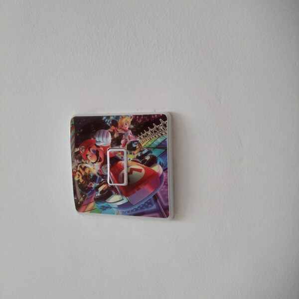 Super Mario Question Mark Box Light Switch Sticker UK - Etsy