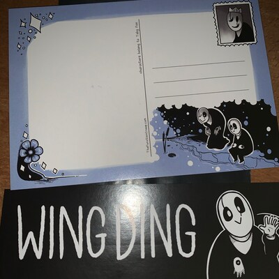 WING DING Button Badges Set of 4 1 - Etsy