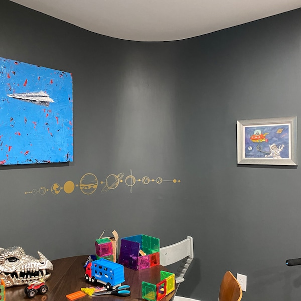 Planets Wall Decals | Solar System Decals | Space Wall Art | Planets ...