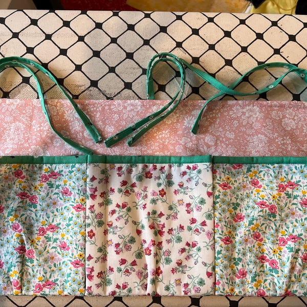 Sewing Pattern for Nursery Crip Caddy Organizer Hanging Bed Pocket ...