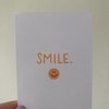 Smile Postcard, Smile Mini Print, Mental Health Postcard, Inspirational ...