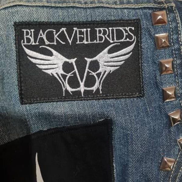 Wolf Embroidered Back Patch | Mean Growling Dog Harley Davidson Biker ...