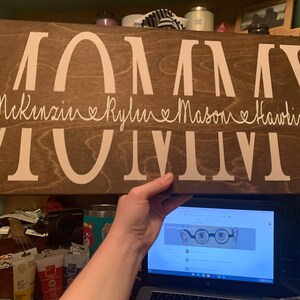 Mothers Day Gift Mommy Sign Gift for Mom Rustic Sign for - Etsy