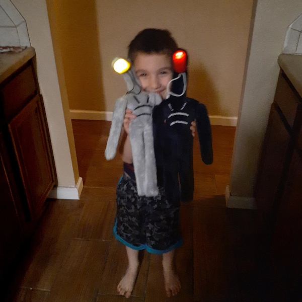 Gorgeous, Really Shines Light Head 14" Plush Monsters SCP Plushie Toys ...