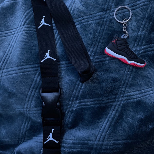 Jordan Lanyard With Jordan Keychain - Etsy