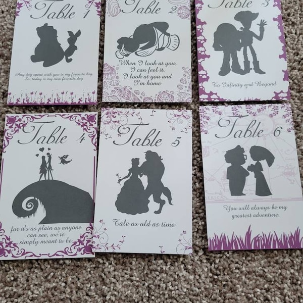 Story Book Quotable Table Numbers Select Your Quotable Cards | Quotable ...