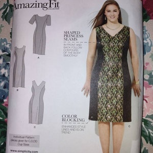 Misses Dresses Simplicity Sewing Pattern S8875 - Etsy