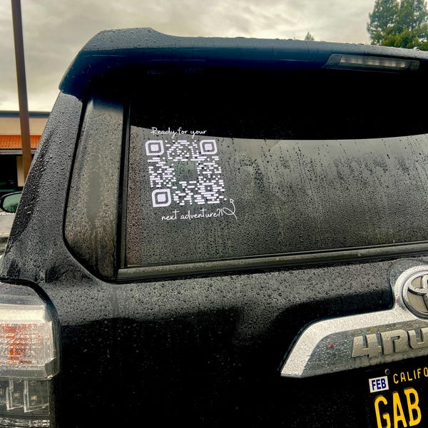 Design Your Own QR Code, Design Your Own Window Sticker, Custom Window ...
