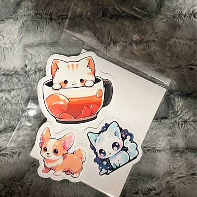 Sunny Slime Girl Sticker, Cute Stickers Kawaii Aesthetic, Laptop ...