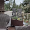 Metal Flower Privacy Garden Panel Screen, Rusty Mum Garden Wall Art ...