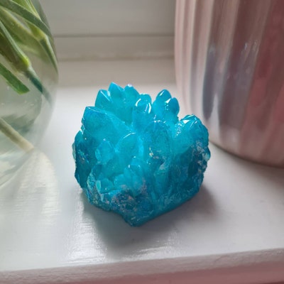 Blue Angel Aura Crystal Clusterangel Aura Quartz - Etsy