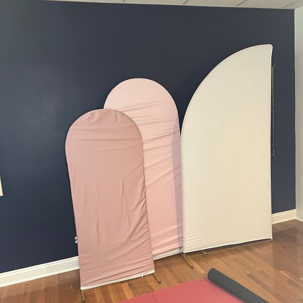 Personalized Arch Covers Metal Arches Stands Backdrop Arch Stand ...