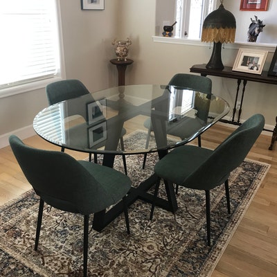 Dining Table Leg for ROUND EXTRA LARGE Table Top,industrial Style Table ...