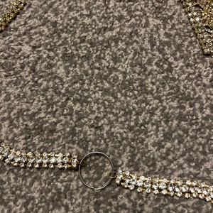 Water Drop Tassel Choker Necklace Jewelry Women Rhinestone Chain Choker ...