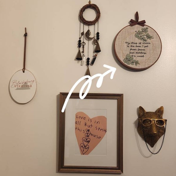 Funny Mounted Cross-stitch - "spark Joy or Get the Hell Out" - Etsy