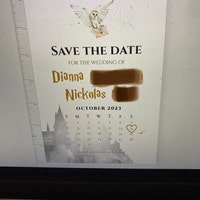 Wizard Themed Menu Card Template for Magical Wedding #051 - Etsy Canada