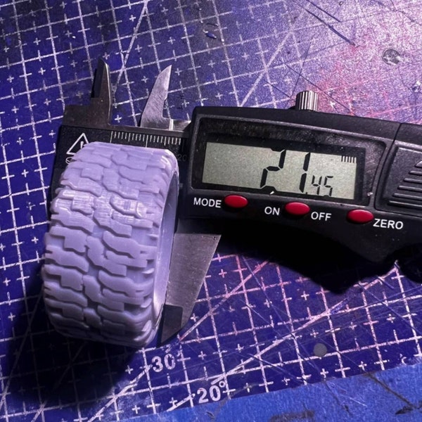 1:24/25 Scale Resin 3d Printed “pro-touring” Style Model Car Wheel Set ...