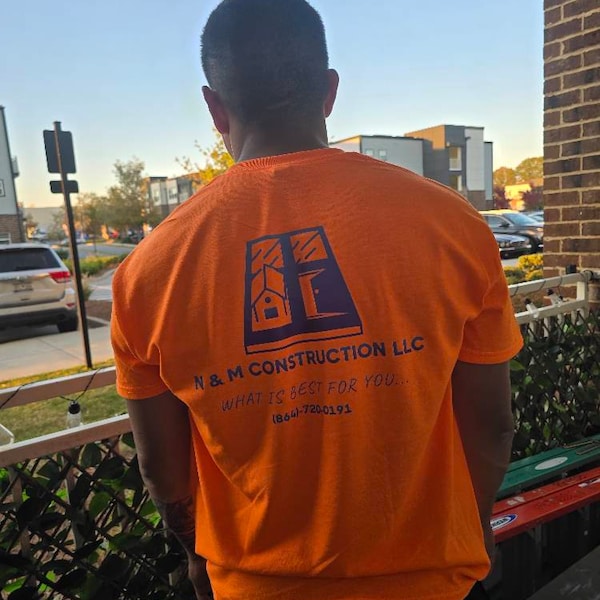 Custom Safety Shirts With Logo, Company Shirts, Safety Green Orange ...