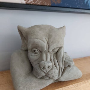 Ernie the Gargoyle Stone Garden Ornament - Etsy UK
