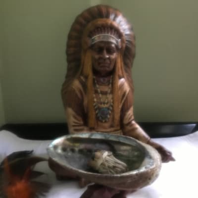 Ceramic Indian Chief.handmade Indian Chief.indian Chief Ceramic ...