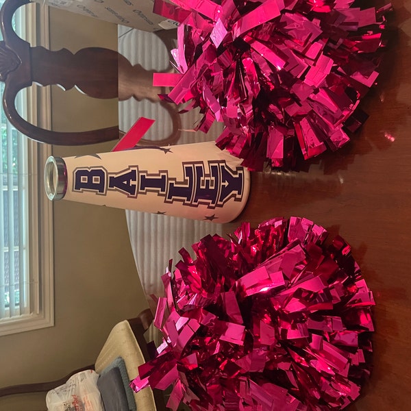 Cheer Megaphone 13" Custom Designed for Your Cheerleader or Event - Etsy
