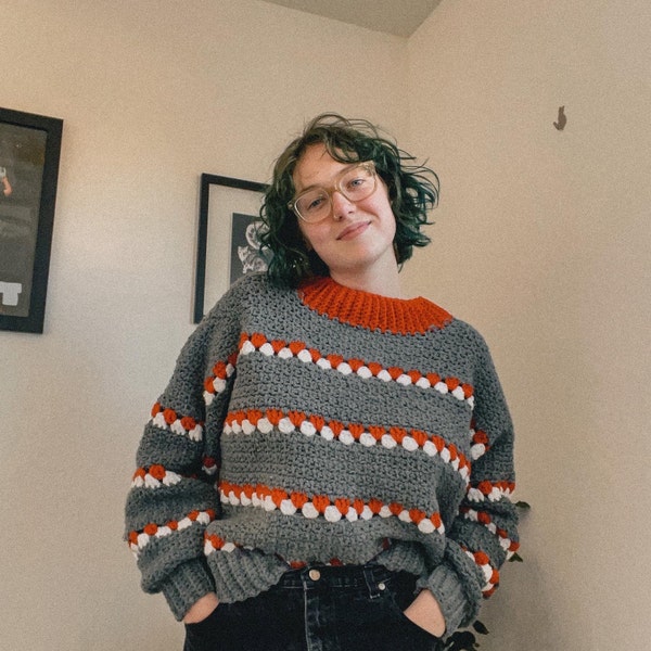 Bodwin Pullover Crochet Pattern - Etsy