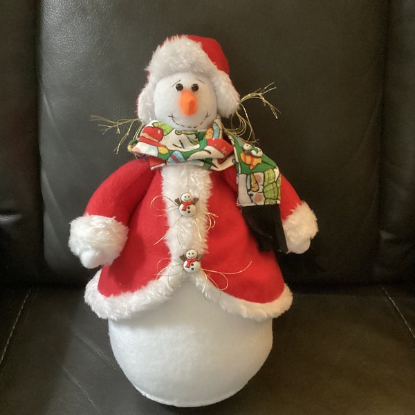 Pattern Pdf Snowman Christmas New Year, Snowman in Coat, Snowman in a ...