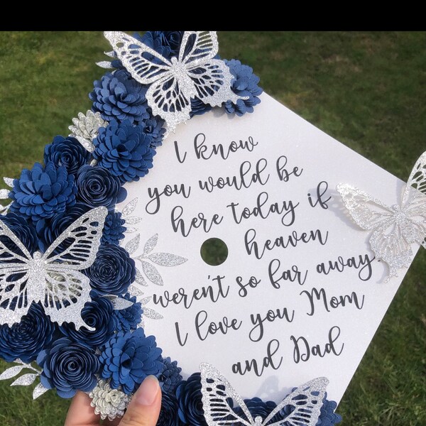 Plain Graduation Cap Topper 2023 Graduation Custom Plain Grad Cap ...