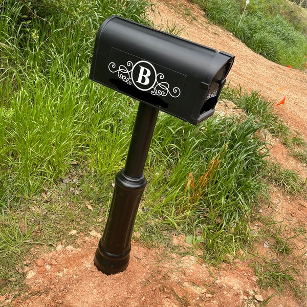 Mailbox Decal #4 - Custom Personalized Vinyl Mailbox Decal - SET OF 2 ...