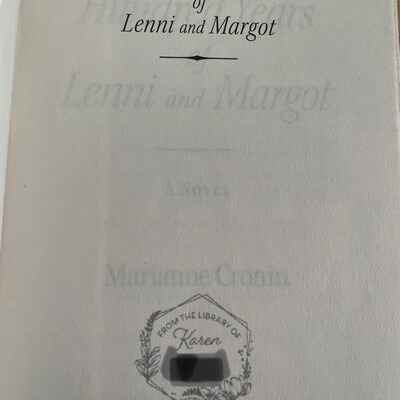 Library Stamp 48 Wooden or Self-inking Calligraphy Bookplate, Ex Libris ...