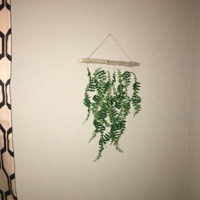 Fern Wall Decor, Modern Farmhouse Decor Fern Wall Hanging, Boho Wall ...