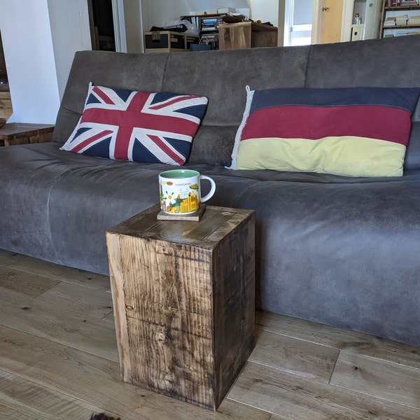 WOODEN Triangle BOOKREST | Book ORGANISER | Rustic Bedside Table Phone ...