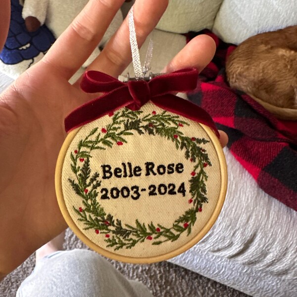 Embroidered Bible Verse - Etsy