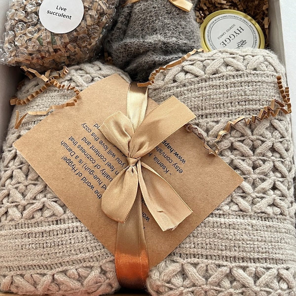 Sending Healing Vibes Gift Box for Women | Gift Basket With Blanket ...