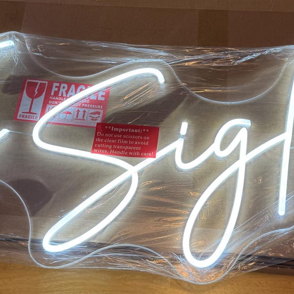 Neon Sign Custom Name, Custom Neon Sign Battery Operated, Neon Sign ...