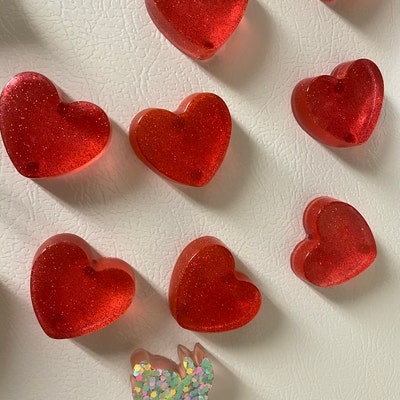 Valentines Day Magnet Set Heart Shaped Magnet Set Love Heart Magnet ...