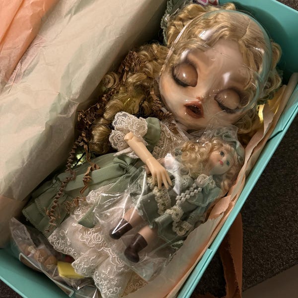 MADE TO ORDER Corpse Bride Inspired Blythe Doll - Etsy