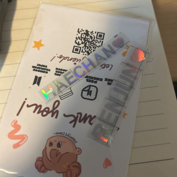 NCT Light Stick Decals - Etsy