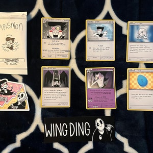 WING DING Button Badges Set of 4 1 - Etsy