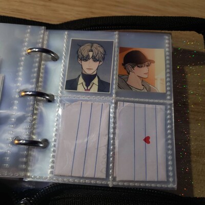 4 INCH Kpop Photocard Binder Mini Binder K-pop Photo Collect Book Photo Card Storage Kpop Binder ...